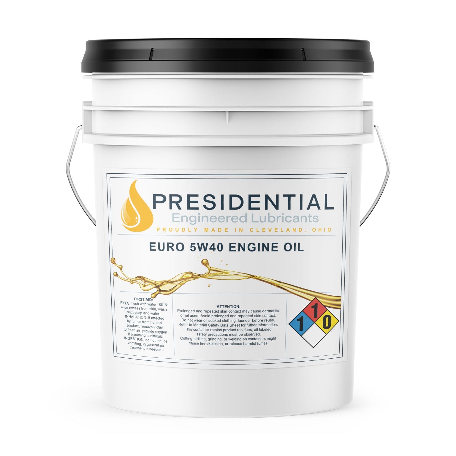 Presidential Euro 5W 40 Oil | Presidential Oils