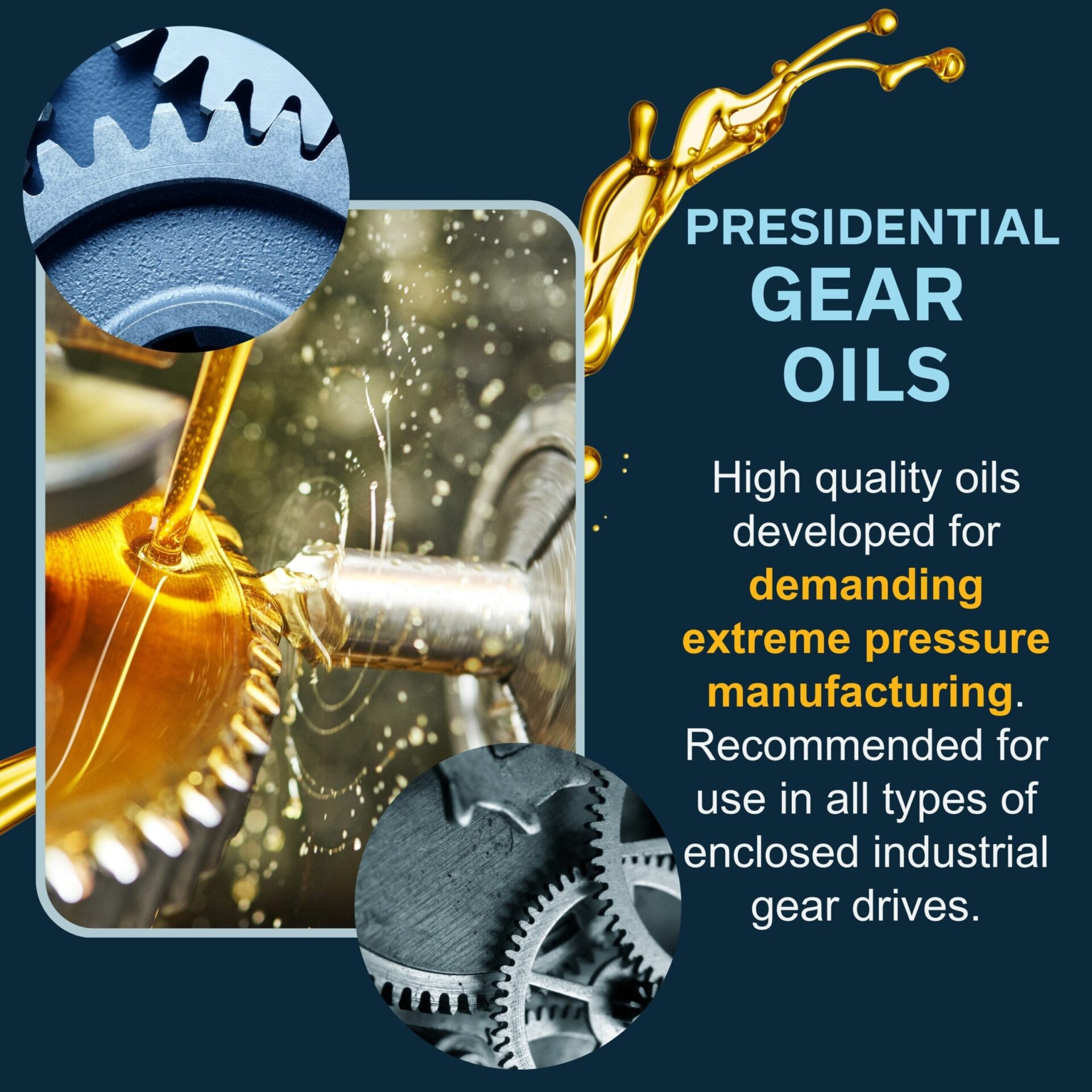 ISO 220 Gear Oil | Presidential Oils