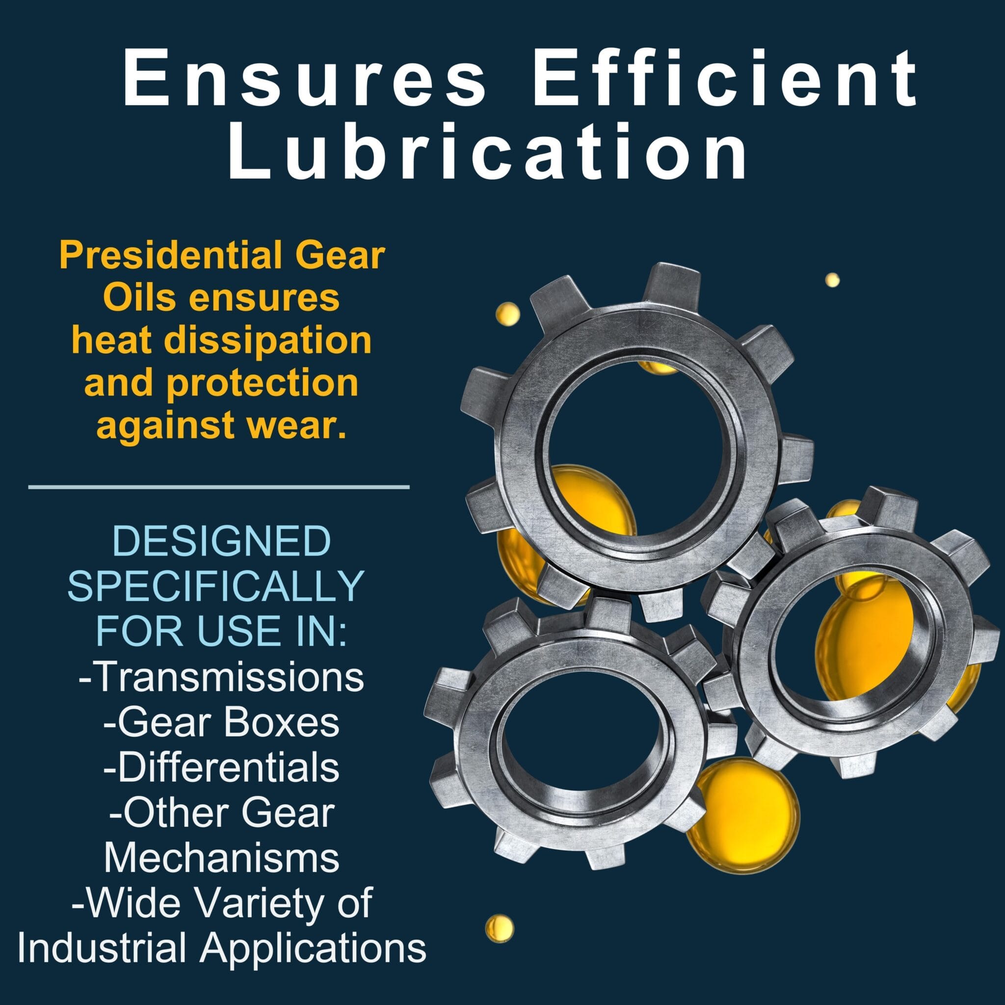 ISO 220 Gear Oil | Presidential Oils