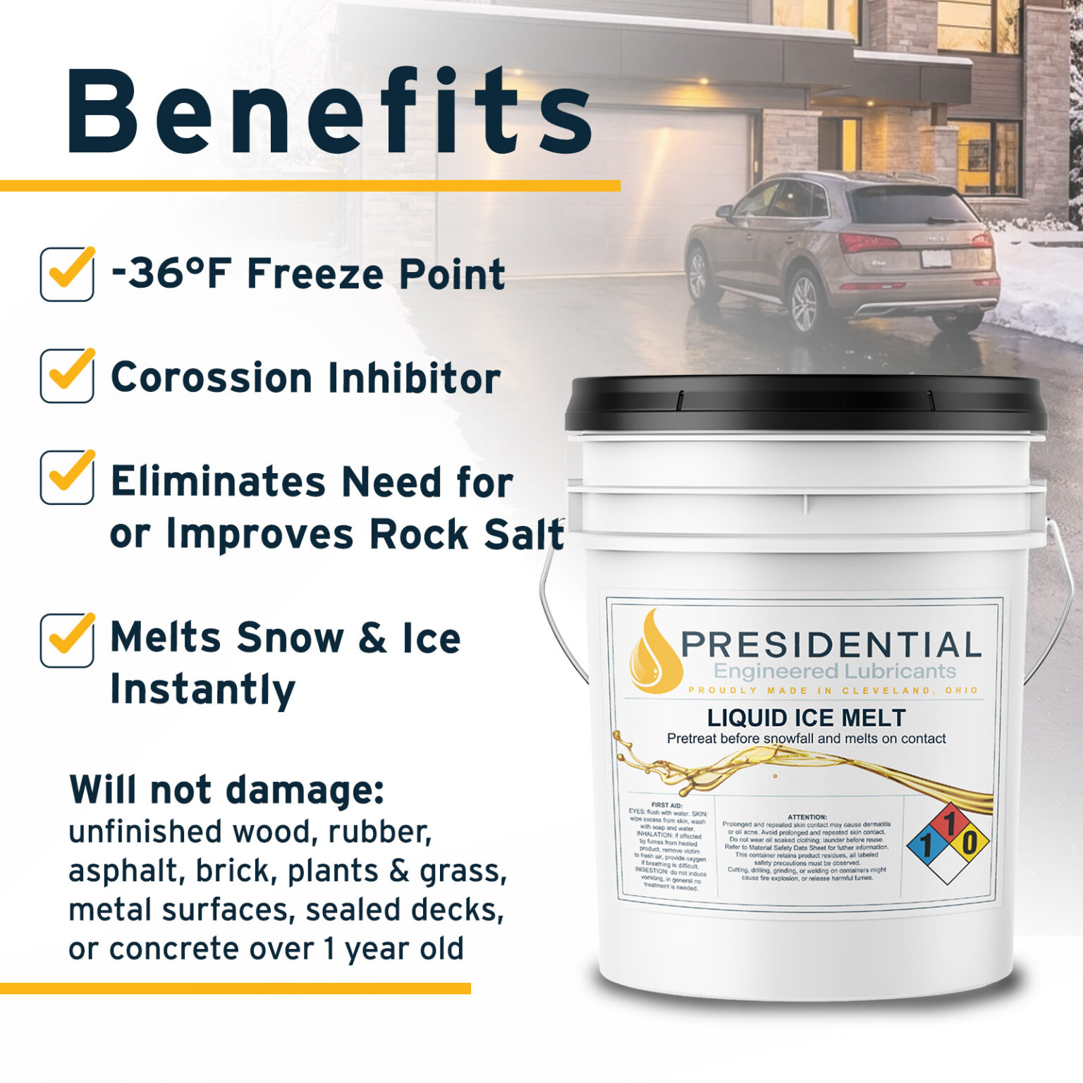 Liquid Ice Melt | Presidential Oils